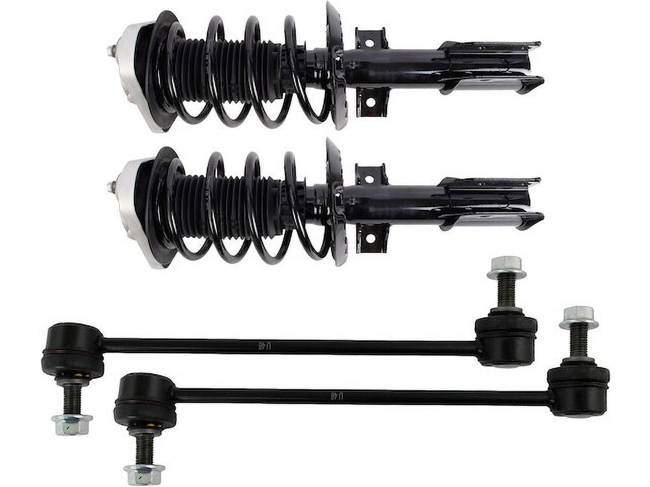 Front Strut Coil Spring Sway Bar Link Kit 4 Piece - Compatible with ...