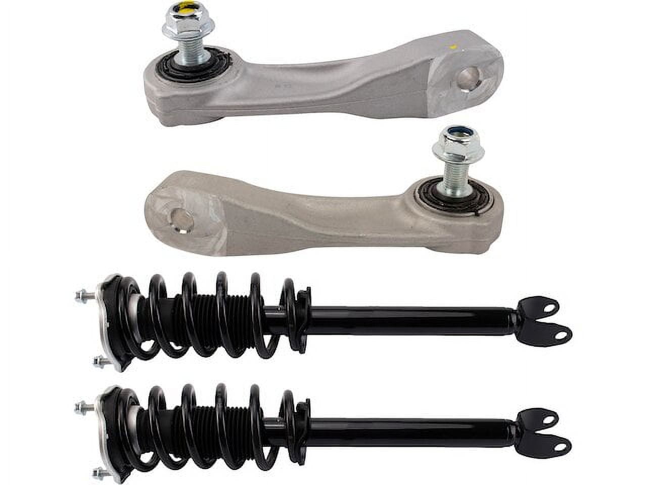 Front Strut Coil Spring Sway Bar Link Kit 4 Piece Compatible With