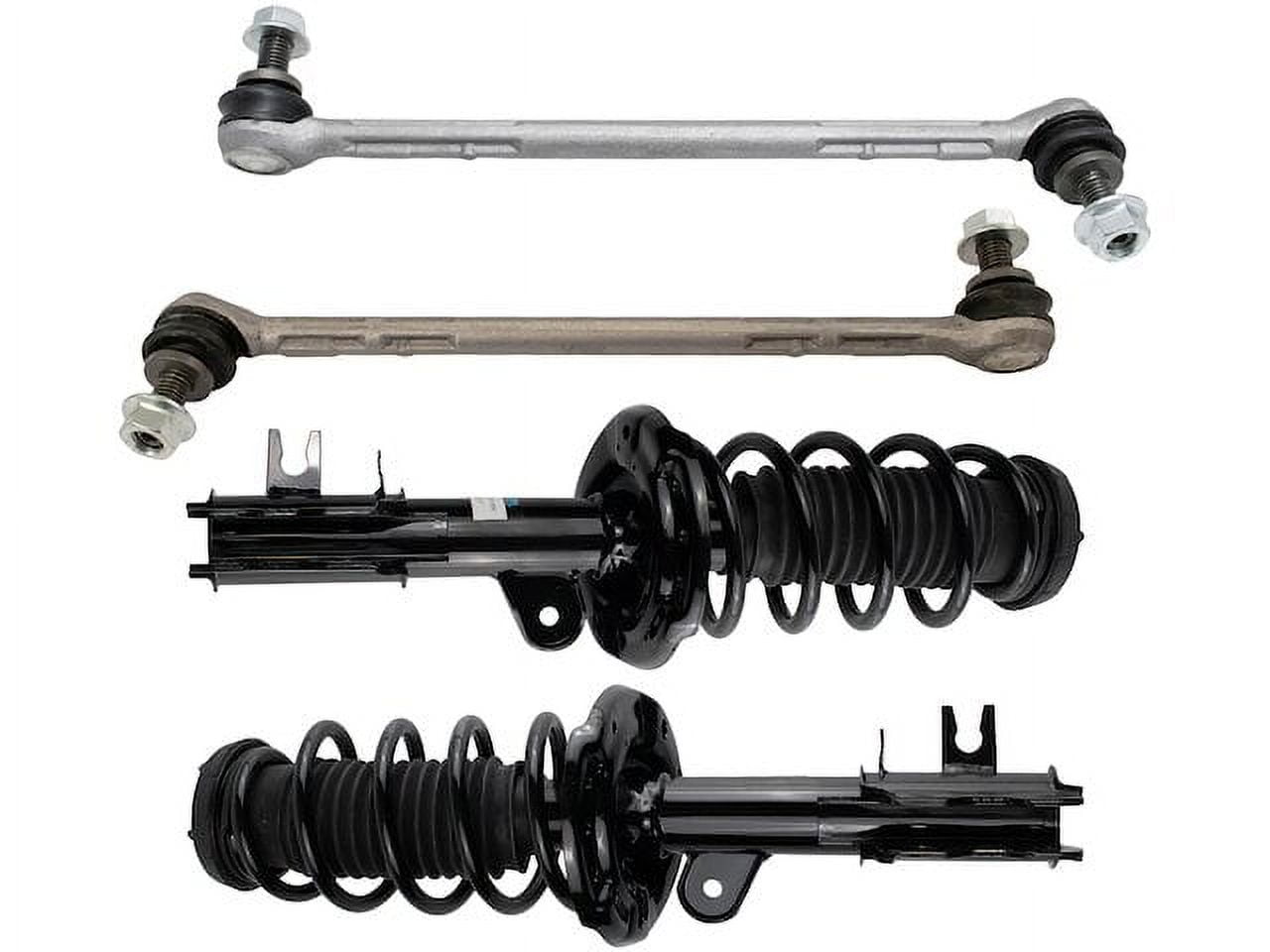 Front Strut Coil Spring Sway Bar Link Kit 4 Piece - Compatible with ...