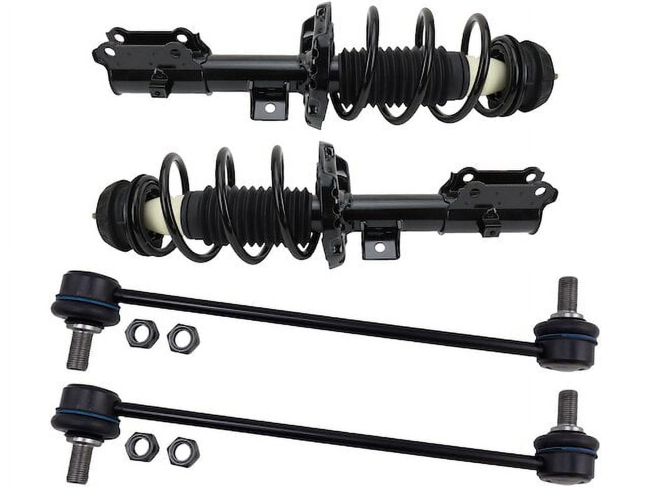 Front Strut Coil Spring Sway Bar Link Kit 4 Piece - Compatible with ...