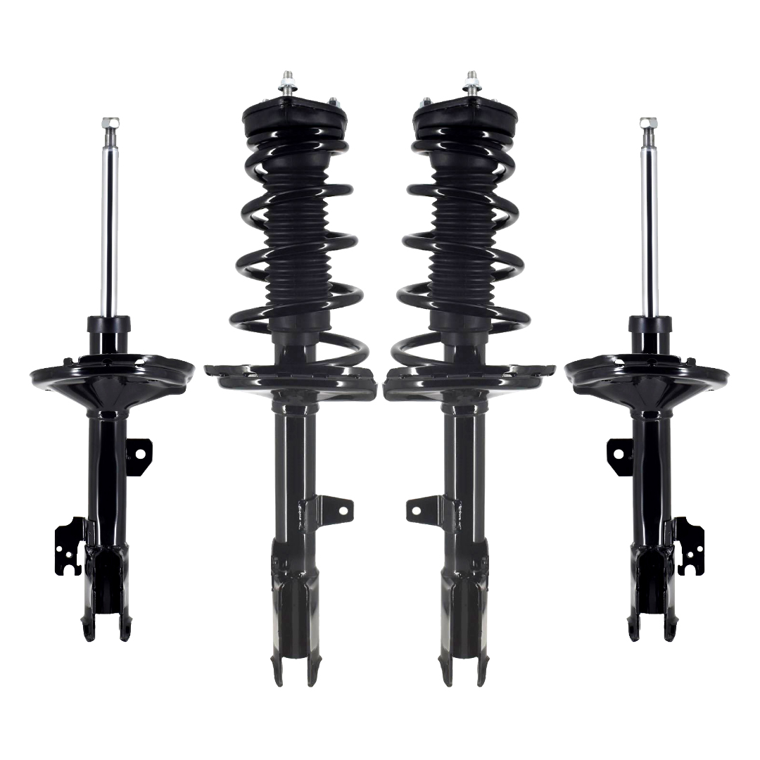 Front Strut-Rear Quick Complete Strut For 2004-2007 Toyota Highlander ...