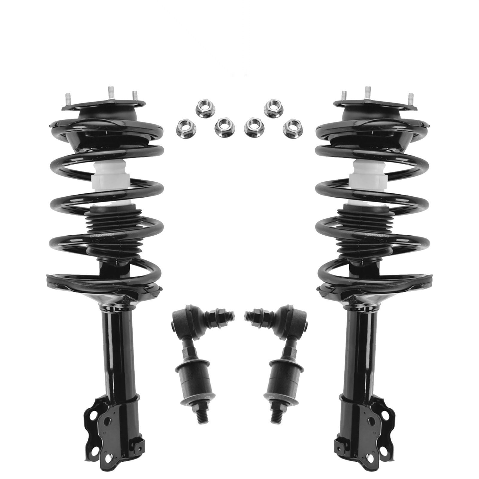 Front Strut & for Spring Assemblies with Sway Bar Links Kit for 1999 ...