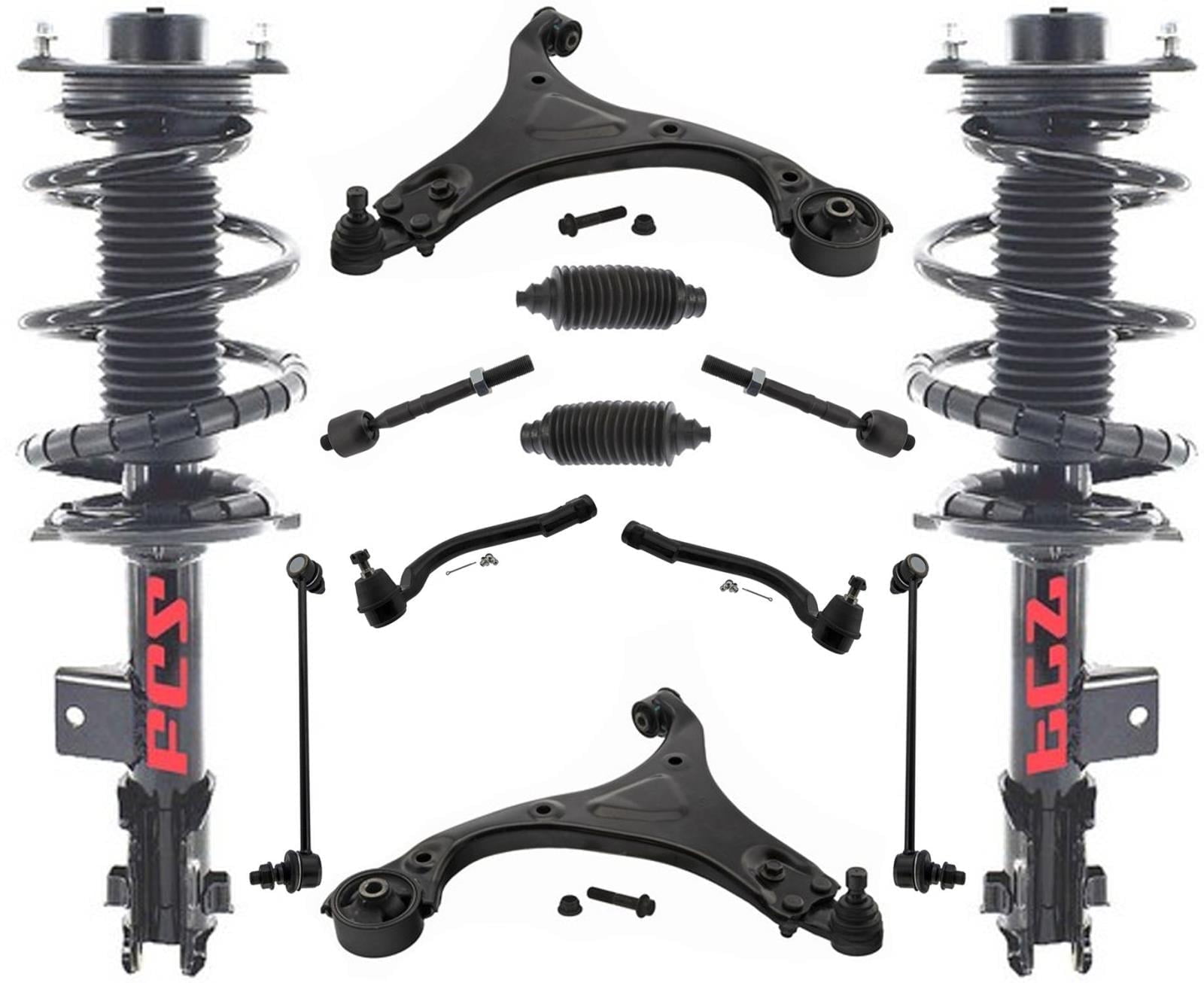 Front Struts Control Arms Links For Sonata 12-14 W/ Rear Facing Sway ...