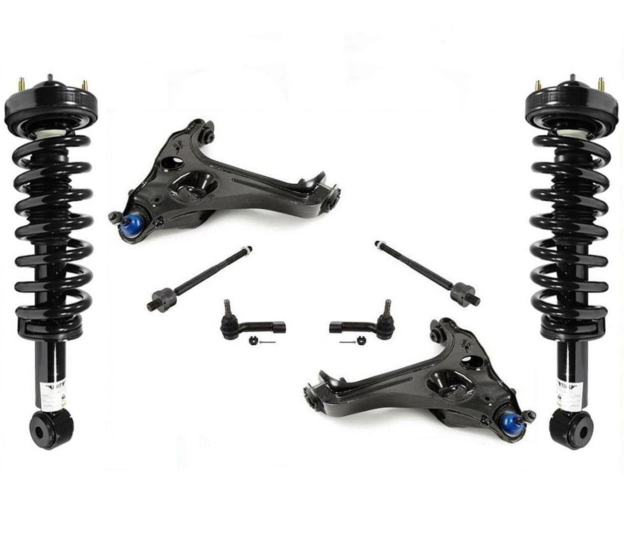 Front Struts Lower Control Arms For 07-13 Ford Expedition W/ Passive ...