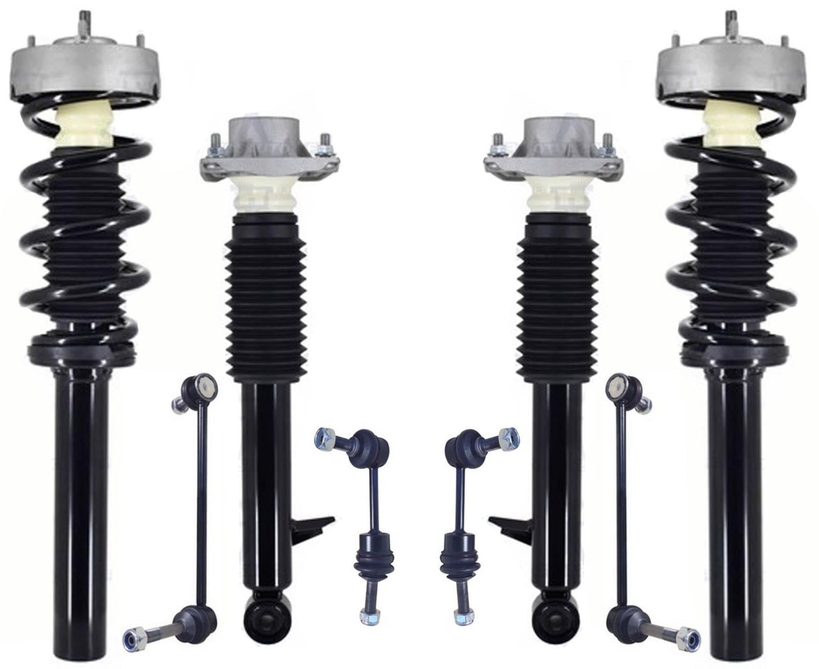 Front Struts Rear Shocks & Links For BMW X5 xDrive50i All Wheel Drive ...