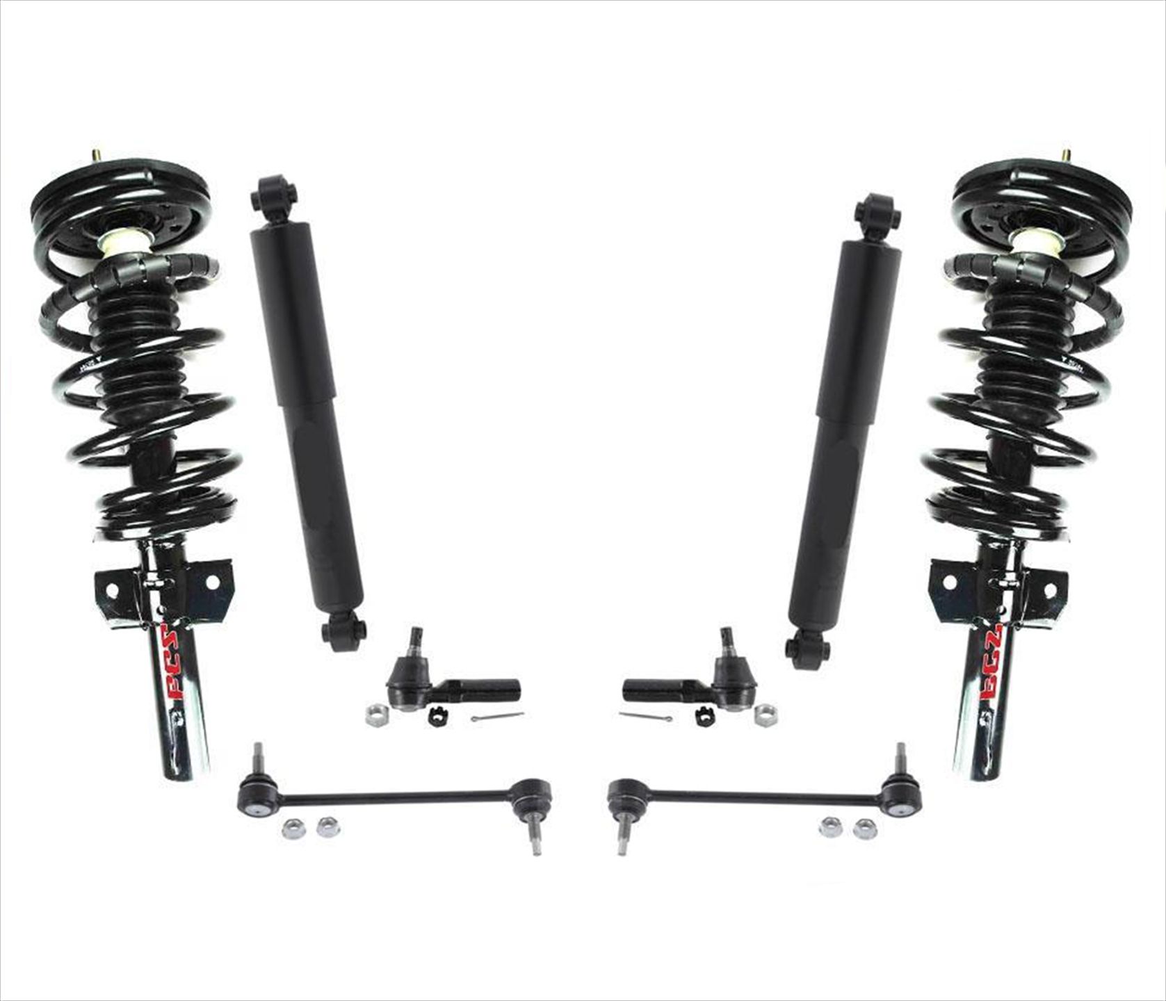 Ford Model T/A Rear 4-Bar Suspension Kit, Stainless Rods - Walmart.com