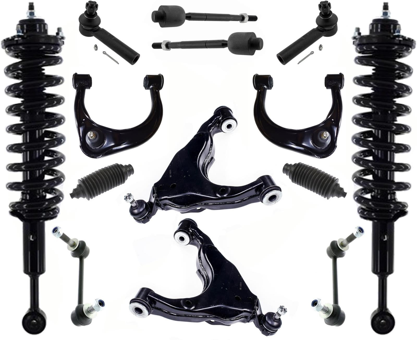 Front Struts Upper & Lower Arms For Toyota 4Runner Rear Wheel Drive ...