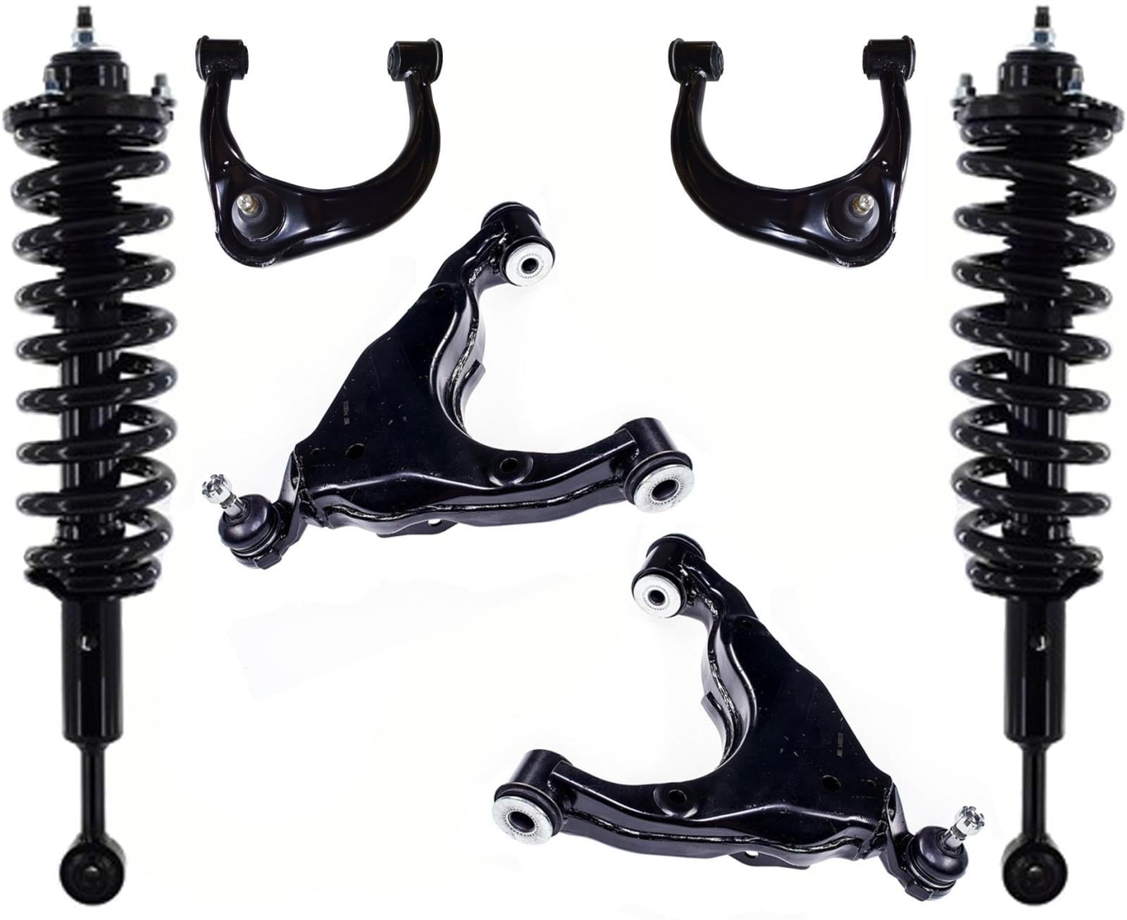 Front Struts Upper Lower Control Arms For Toyota 4Runner Rear Wheel ...