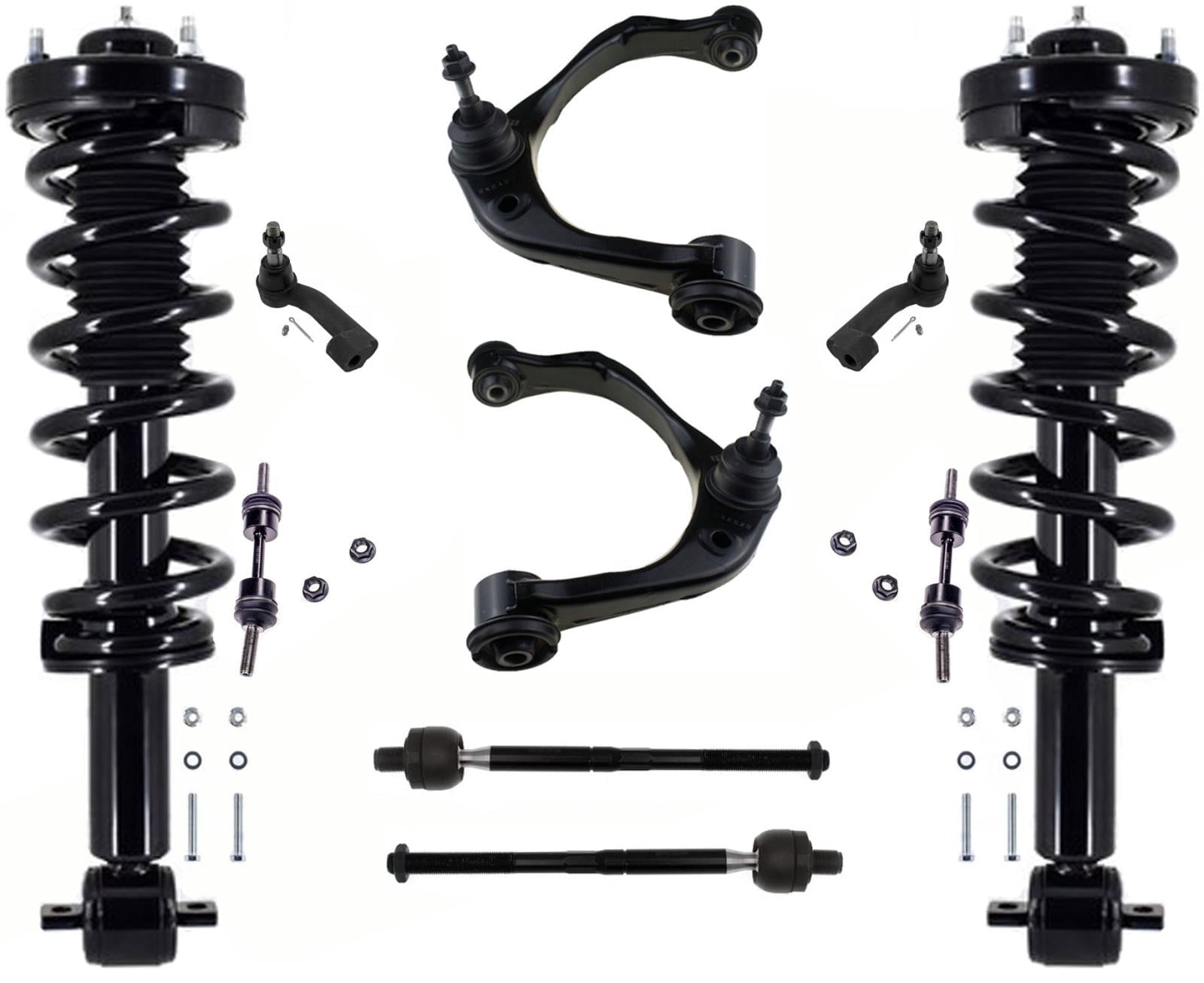 Front Struts Upperl Arms Links Tie Rods For Ford Expedition 4 Wheel ...