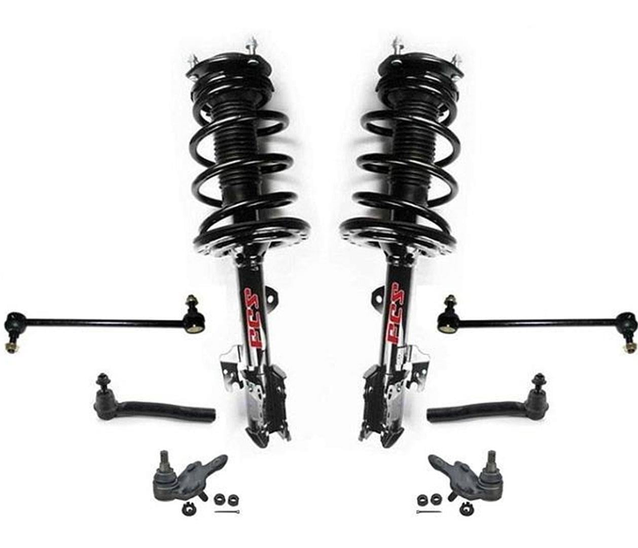 Front Suspension & Chassis 8 Pc Kit fits Lexus RX350 W/O Air Suspension ...