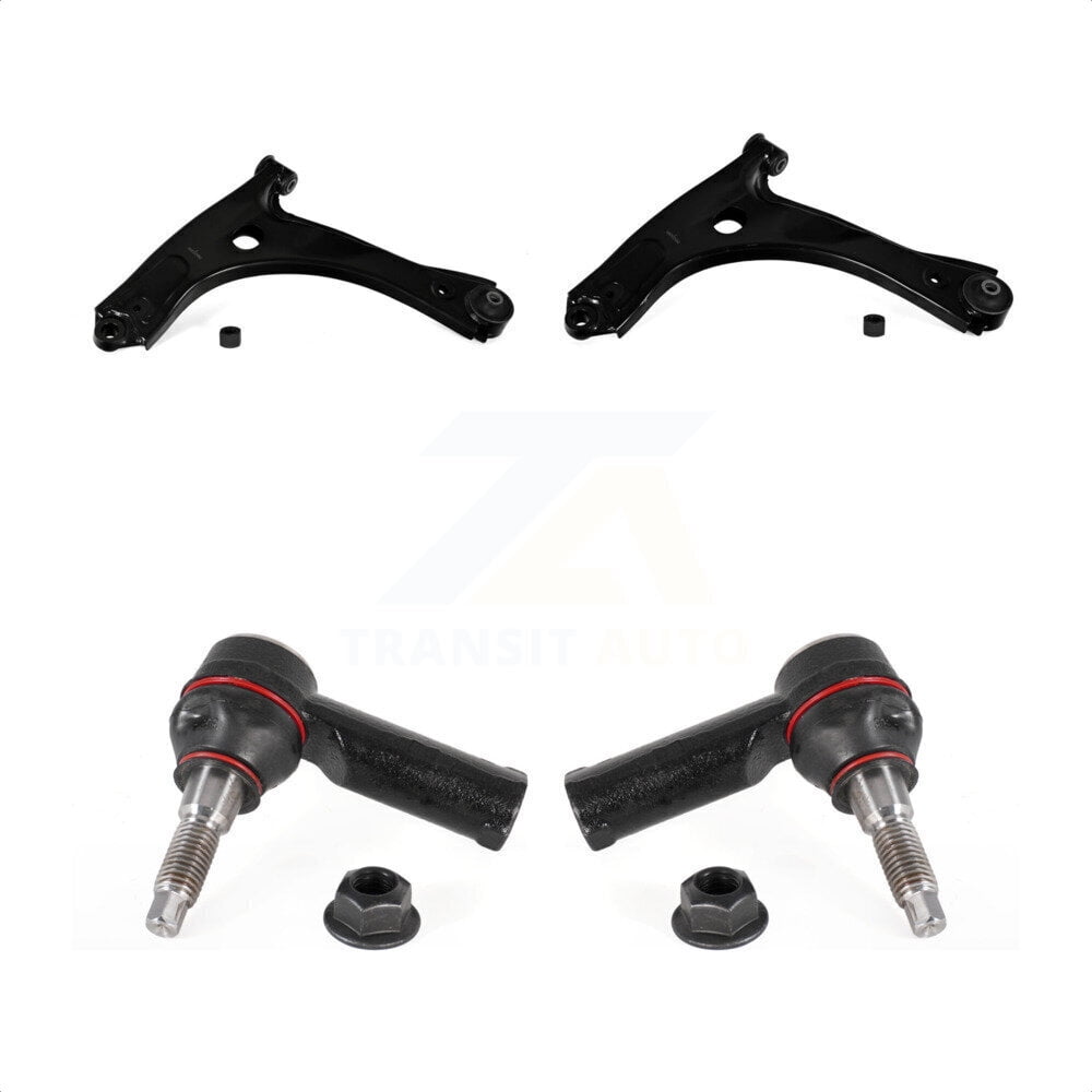 TOR Front Suspension Control Arm and Tie Rod End Kit for Car 2015-2019 ...