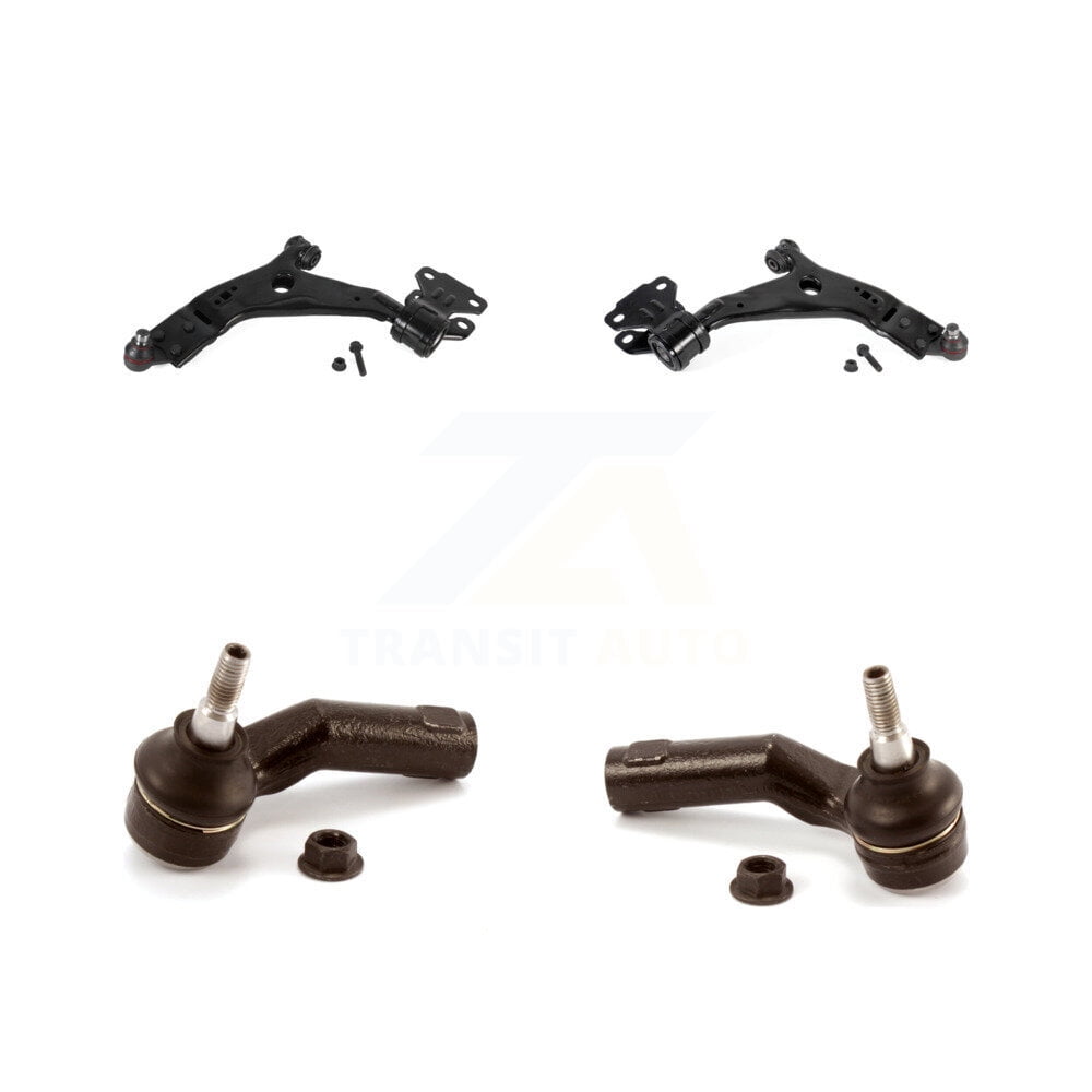 TOR Front Suspension Control Arm Assembly and Tie Rod End Kit for Car ...