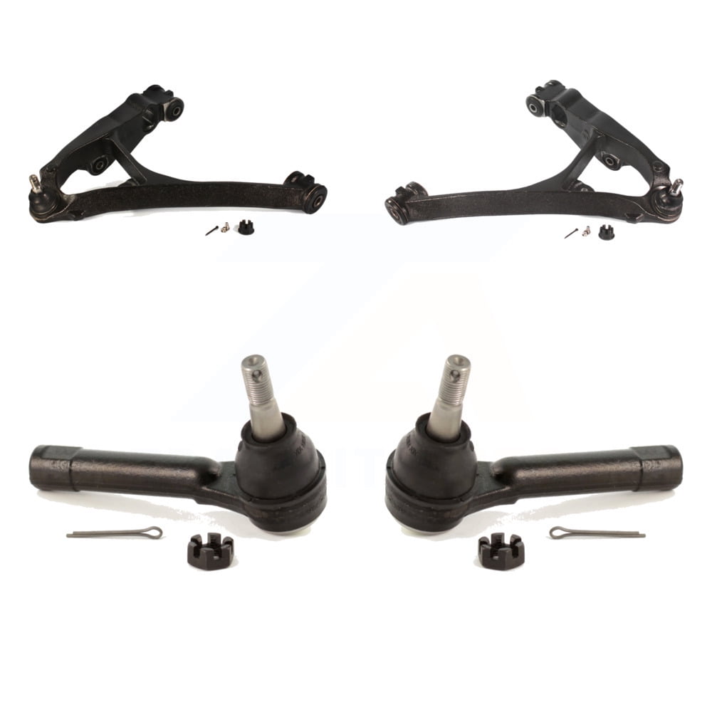 TOR Front Suspension Control Arm Assembly and Tie Rod End Kit for Car ...