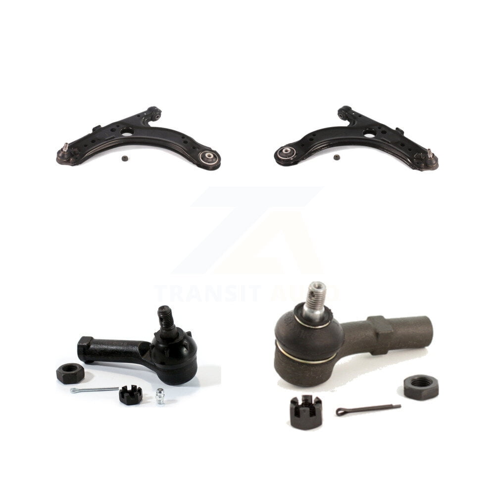 Front Suspension Control Arm and Tie Rod End Kit for Car Volkswagen ...