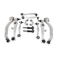 Front Suspension Control Arm and Tie Rod Kit with Sway Bar - Alloy ...