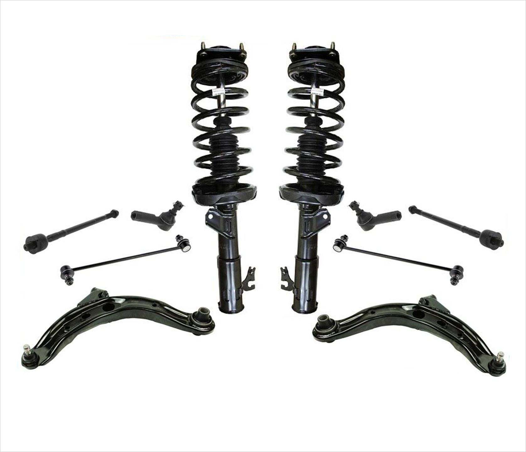 Front Suspension and Steering Chassis 10pc Kit for Mazda MVP 2001-2006 ...