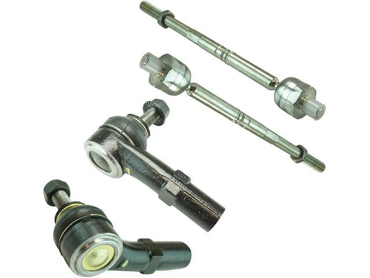 Front Tie Rod End Kit 4 Piece - Compatible with 2006 - 2016 Volkswagen ...