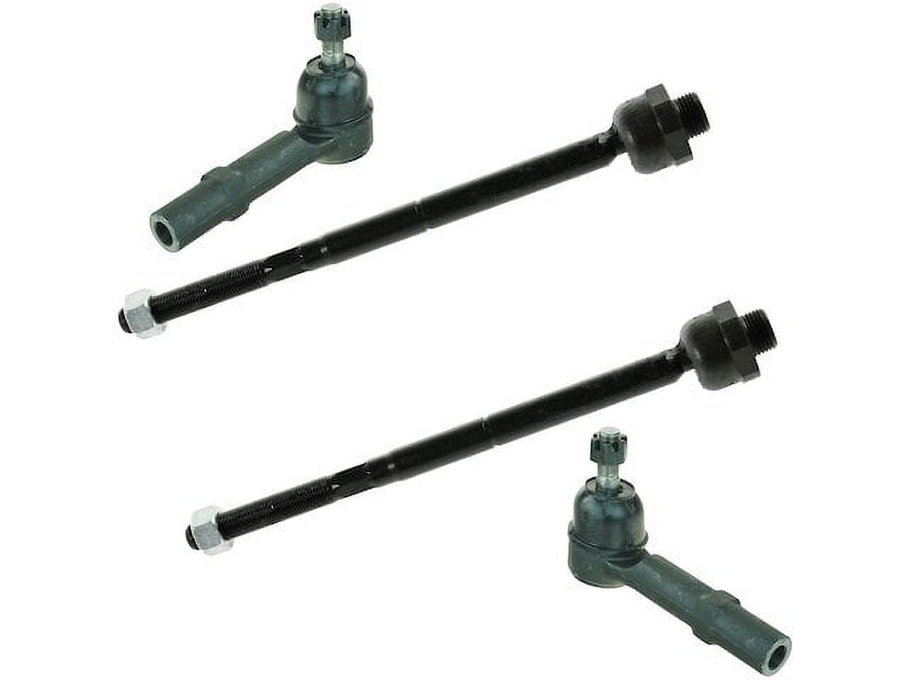 Front Tie Rod End Set 4 Piece - Compatible with 2007 - 2014 Chevy Tahoe ...