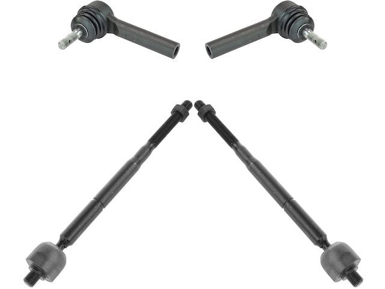 Front Tie Rod End Set 4 Piece - Compatible with 2007 - 2017 Jeep ...