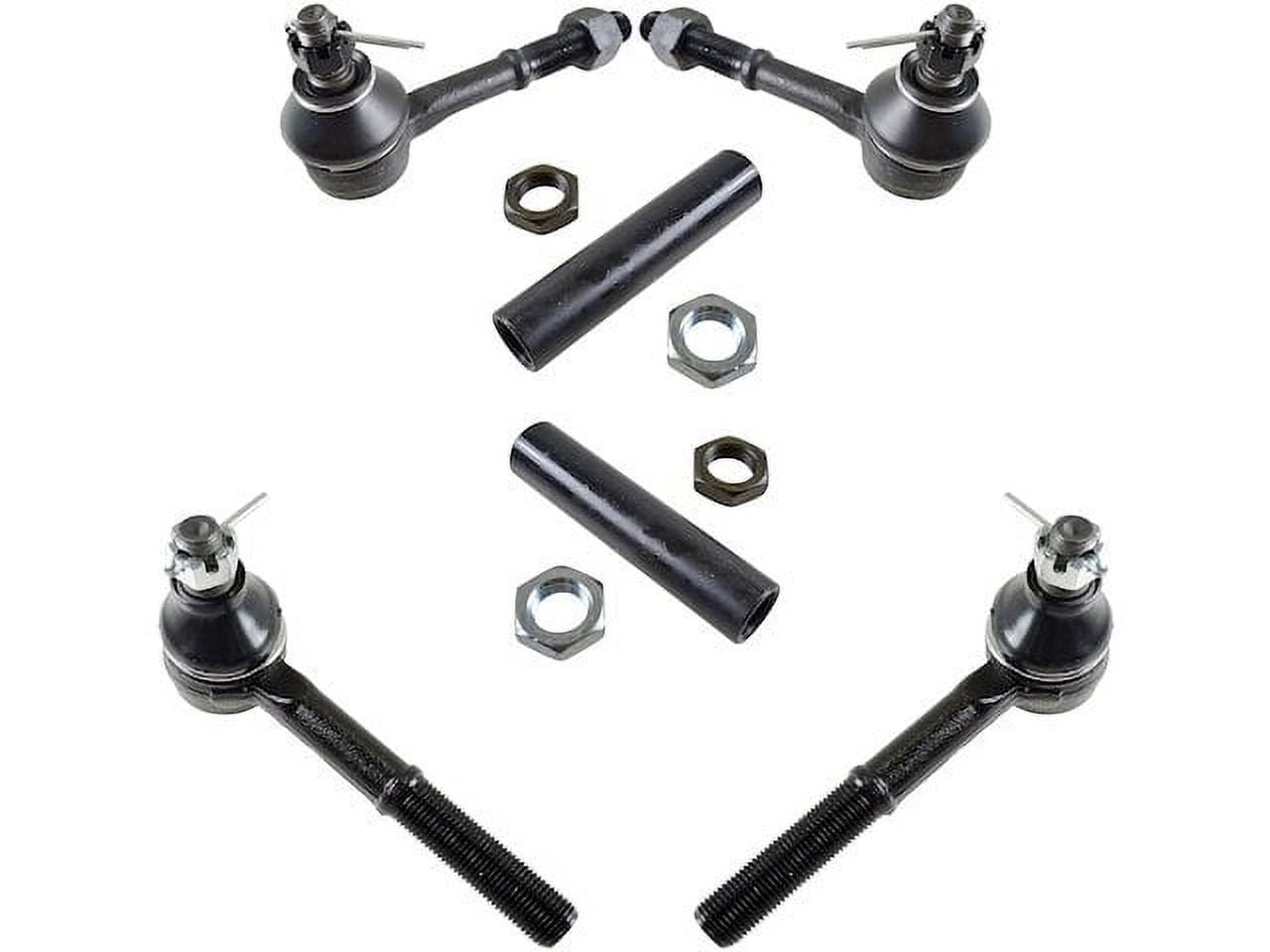 Front Tie Rod End and Adjusting Sleeve Kit 6 Piece - Compatible with ...