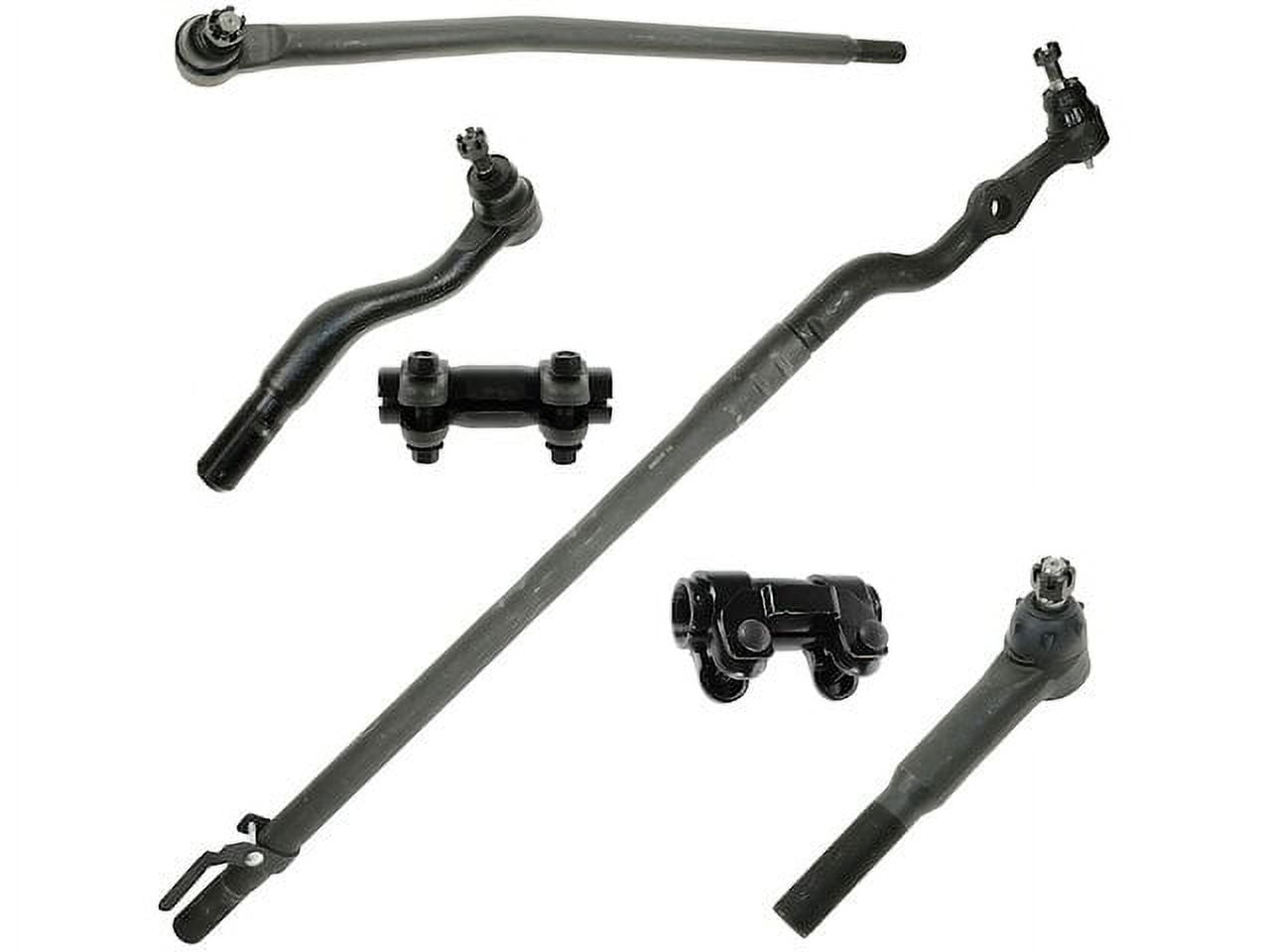 Front Tie Rod End and Adjusting Sleeve Kit 6 Piece - Compatible with ...