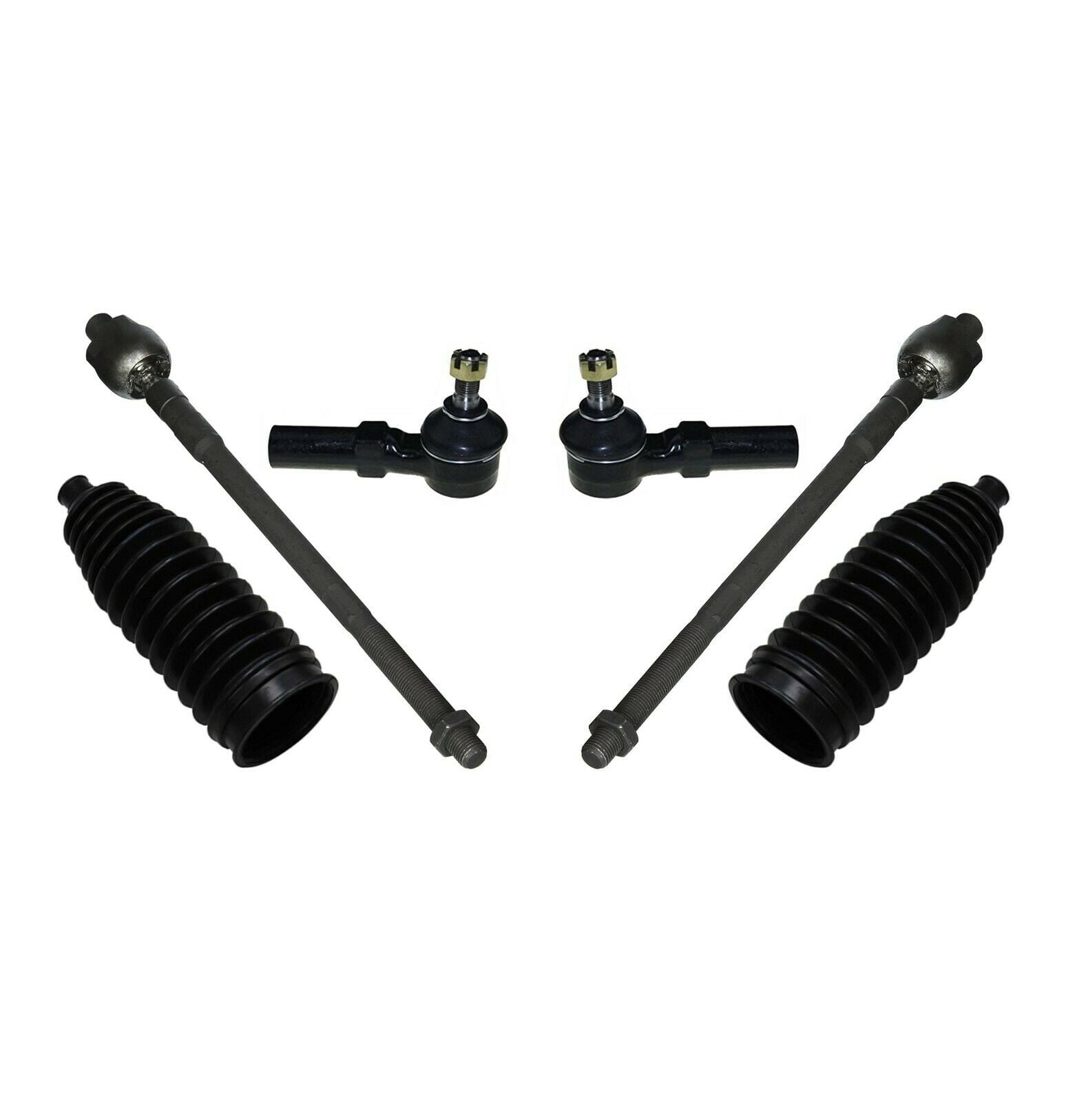 PartsW Tie Rod Ends & Sway Bar Links Kit for 2003-2006 NISSAN ALTIMA ...