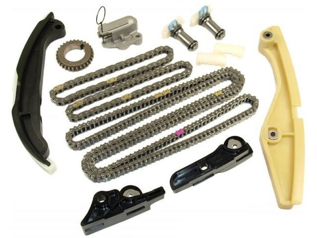 Front Timing Chain Kit - Compatible with 2011 - 2016 Ford Edge 3.5L / 3 ...