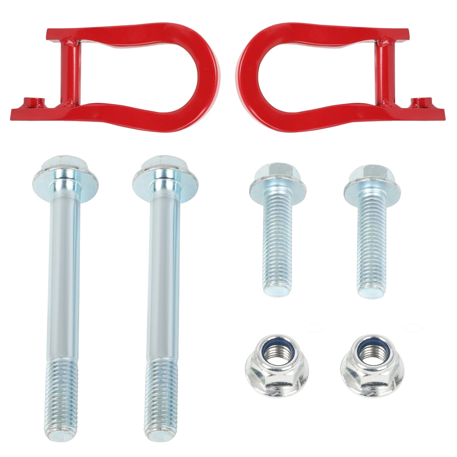 Front Tow Hooks Ring Lower Bumper Trailer Ring Fit for Chevy Silverado ...