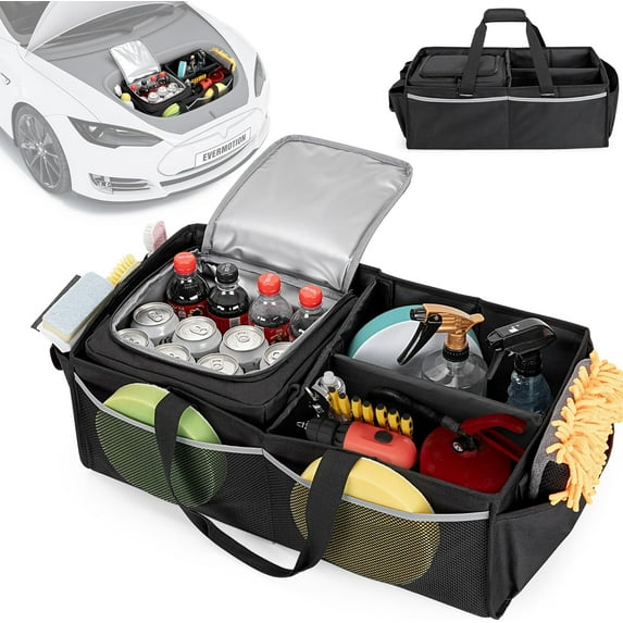 Front Trunk Organizer with Cooler Bag Compatible with Tesla Model 3 ...