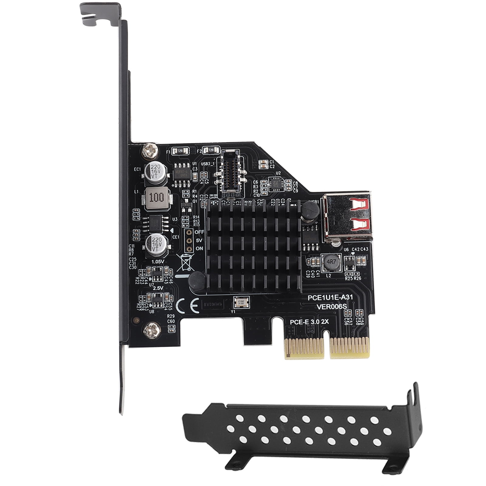 Front Type‑E Expansion Card Type‑C 3.1 Positive/Negative Plug ASM3142 ...