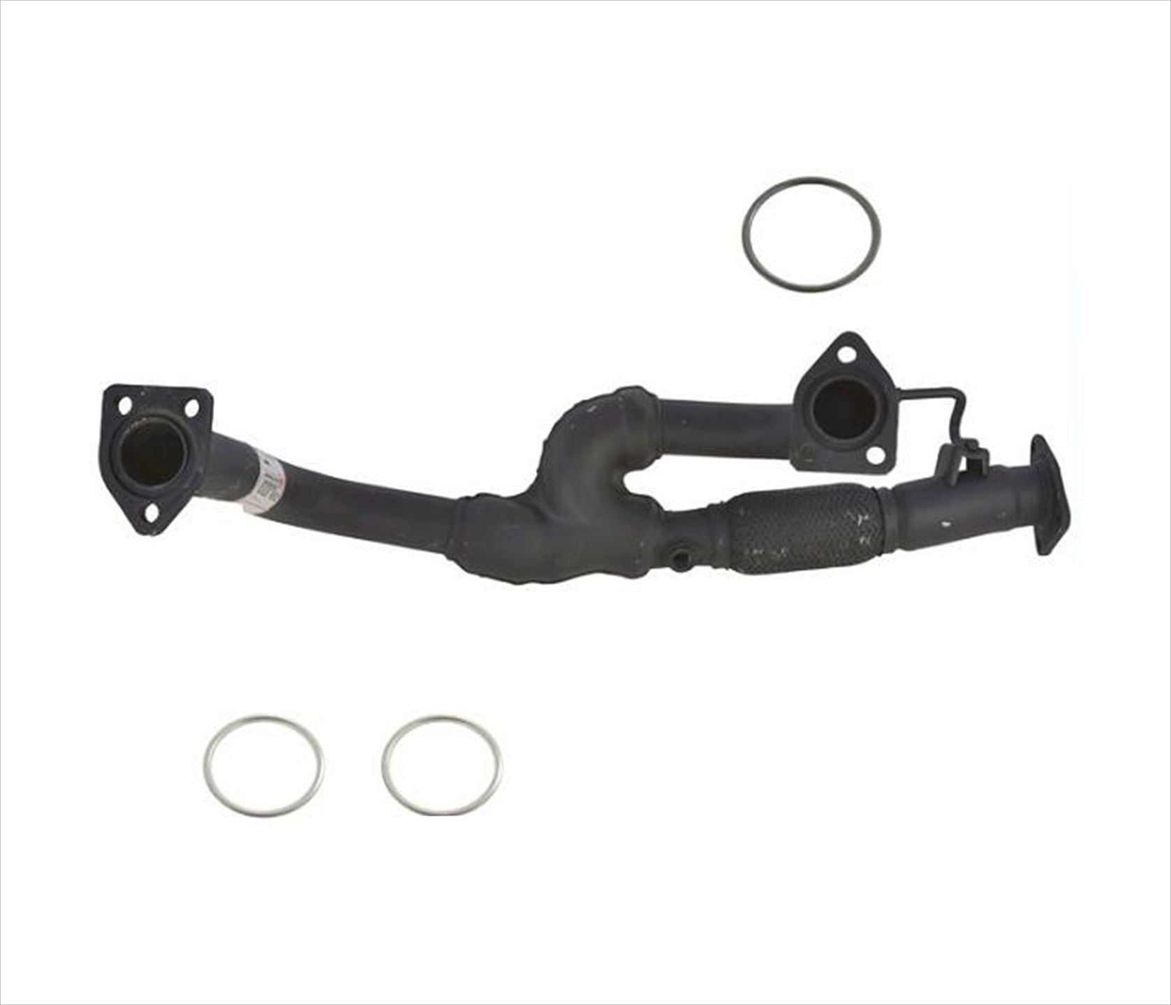 Front Under Engine Y Flex Pipe Fits for Honda Pilot 03-04 3.5L REF ...