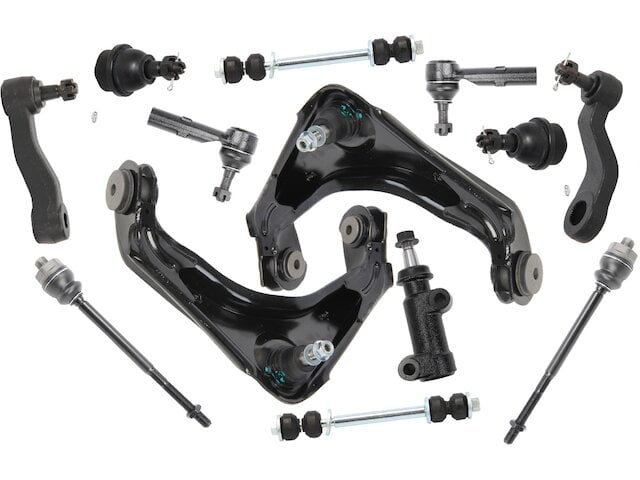 Front Upper Control Arm Ball Joint Tie Rod and Sway Bar Link Kit ...