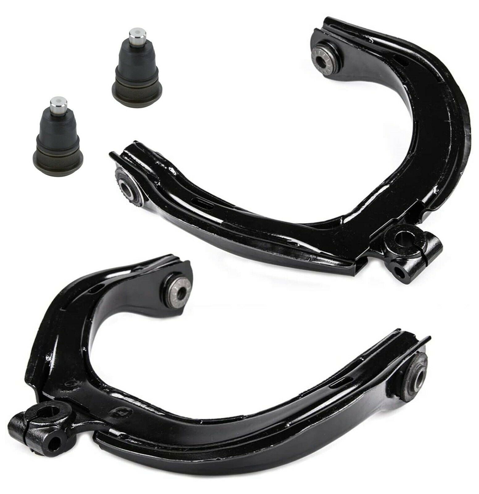 Front Upper Control Arm + Ball Joints Suspension Set 4 Pc New Fits ...