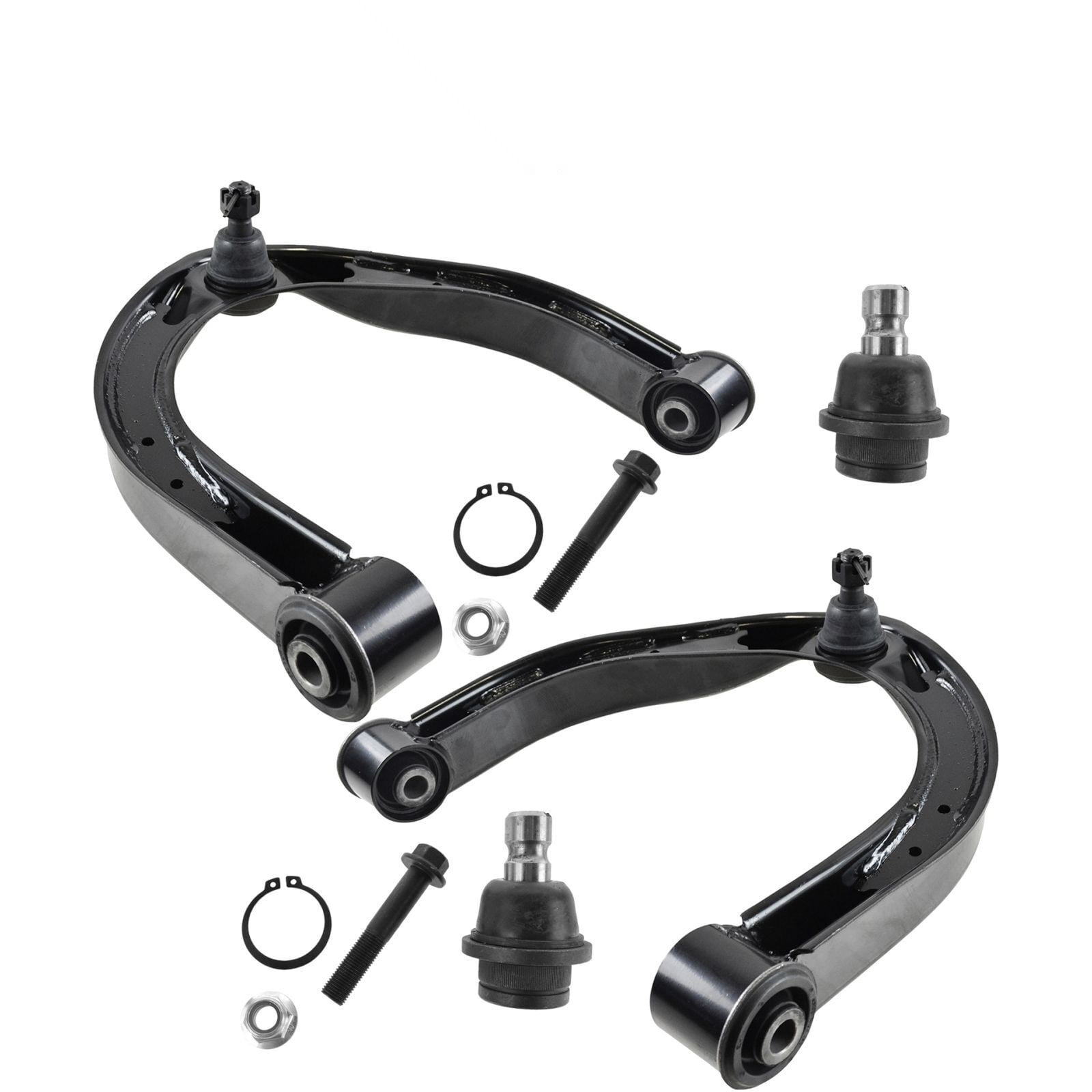 Front Upper Control Arm Lower Ball Joint Suspension Kit Set 4pc for ...