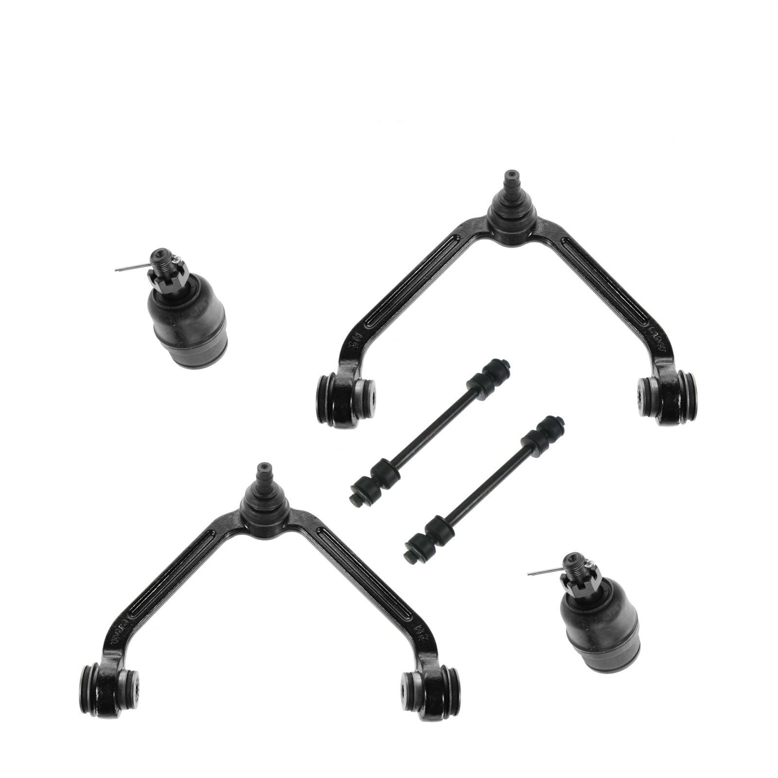 Front Upper Control Arm Lower Ball Joint Tie Rod End Suspension Set Kit 6pc for Ford for Mazda ...