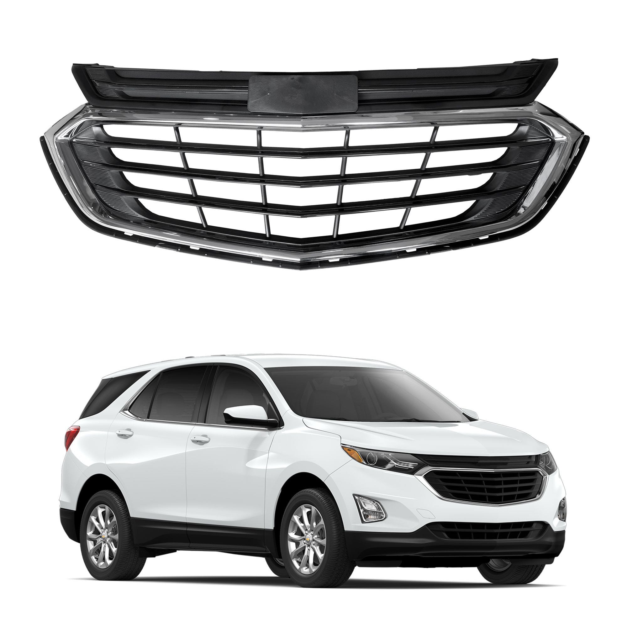 Walmart Exclusive: 2018-2020 Chevrolet Equinox Front Upper Grille ...
