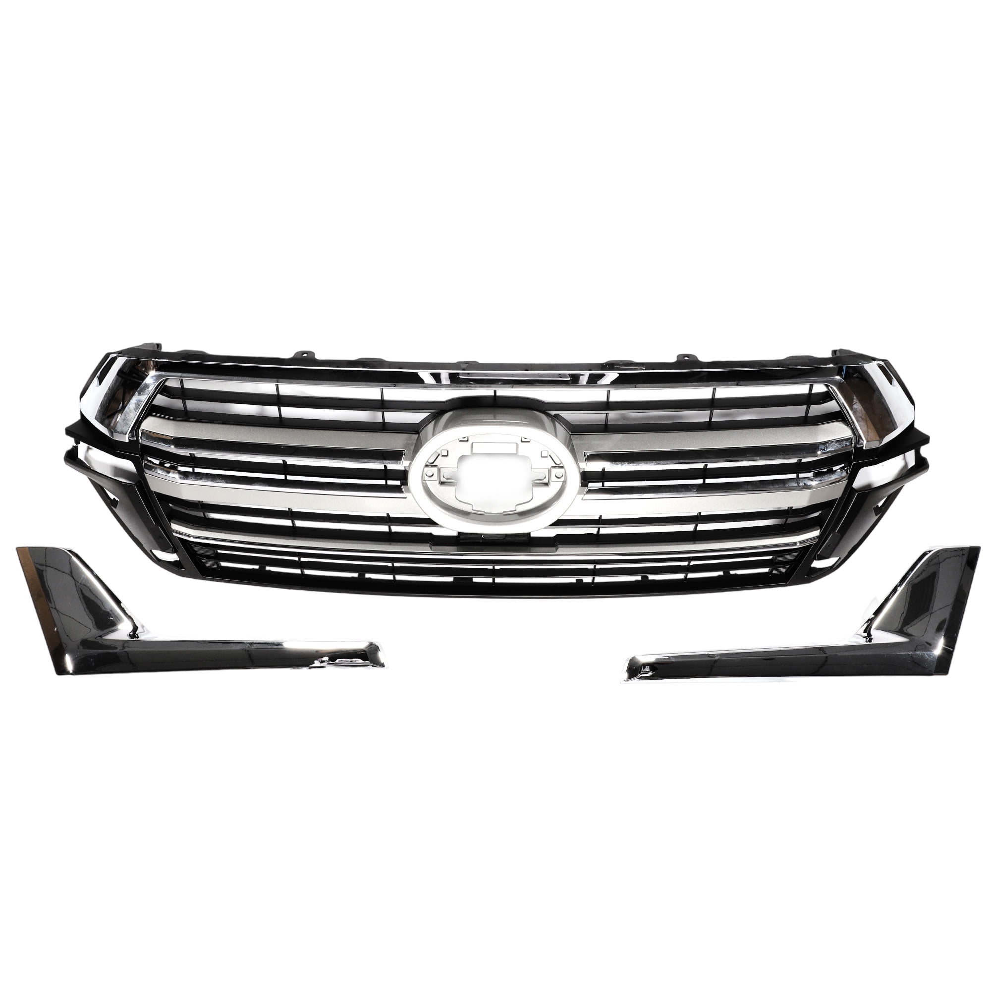Front Upper Hood Bumper Grille Gril for Toyota Land Cruiser Facelift ...
