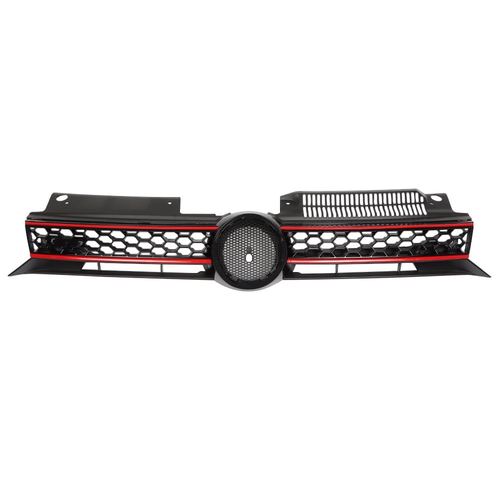 Front Upper Hood Grille Honeycomb Mesh Fit for 2010-2013 Vw Golf GTI ...