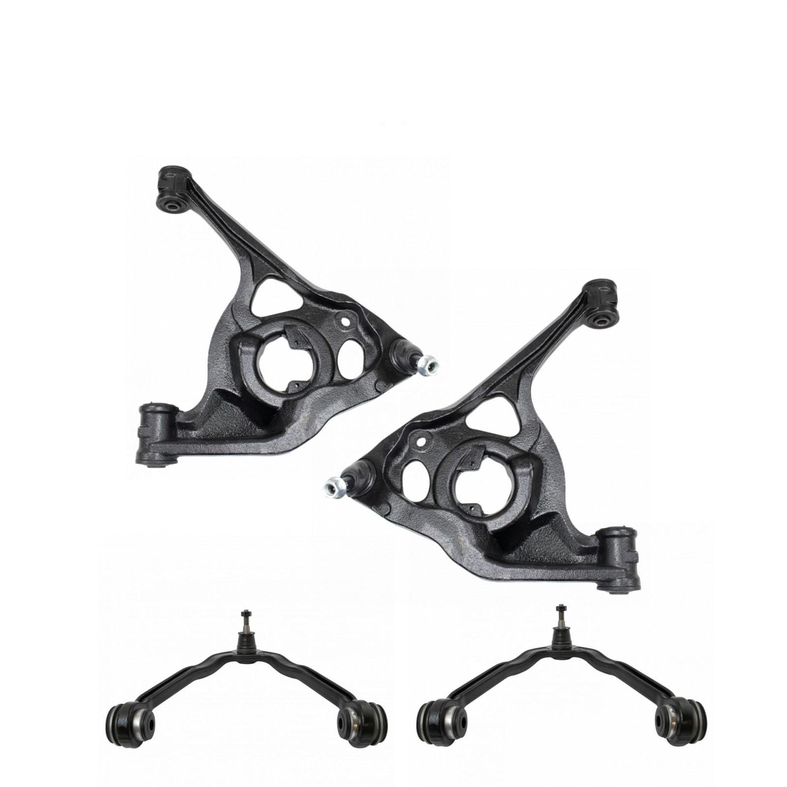 Front Upper Lower Control Arm Ball Joint Suspension Kit LH RH 4pc for ...