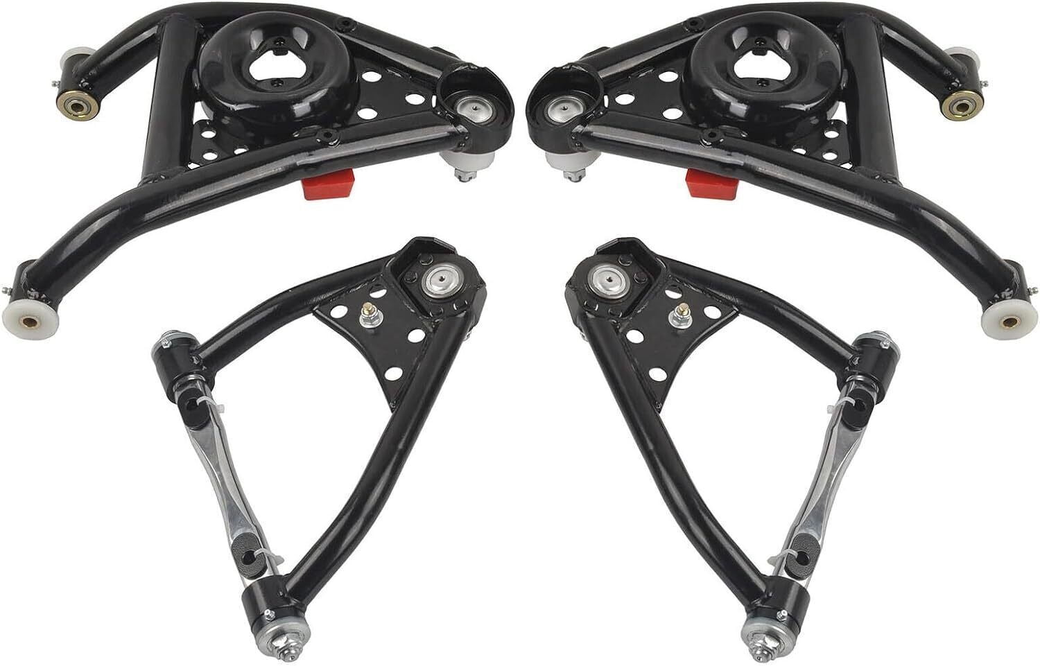 Front Upper Lower Tubular Control Arms Set For 67-69 Camaro Firebird 68 ...