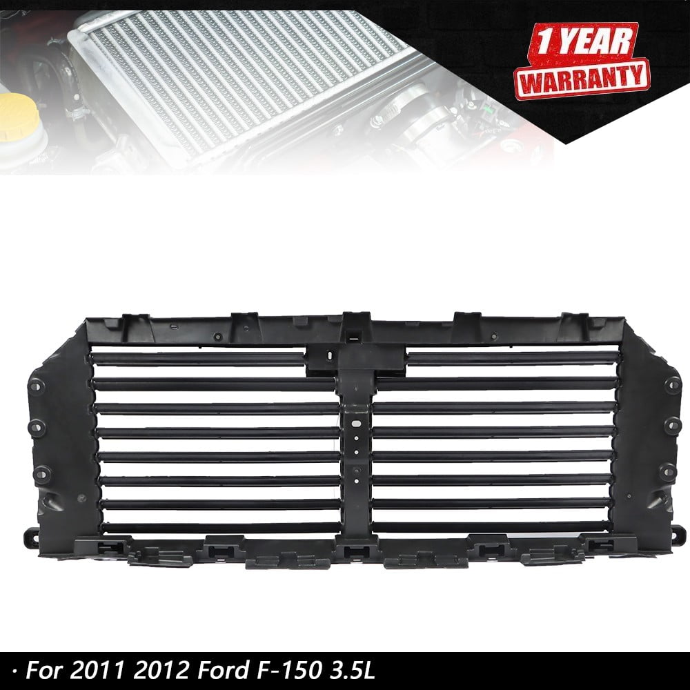 Front Upper Radiator Grille Air Shutter Assembly For 2021 2022 Ford F ...