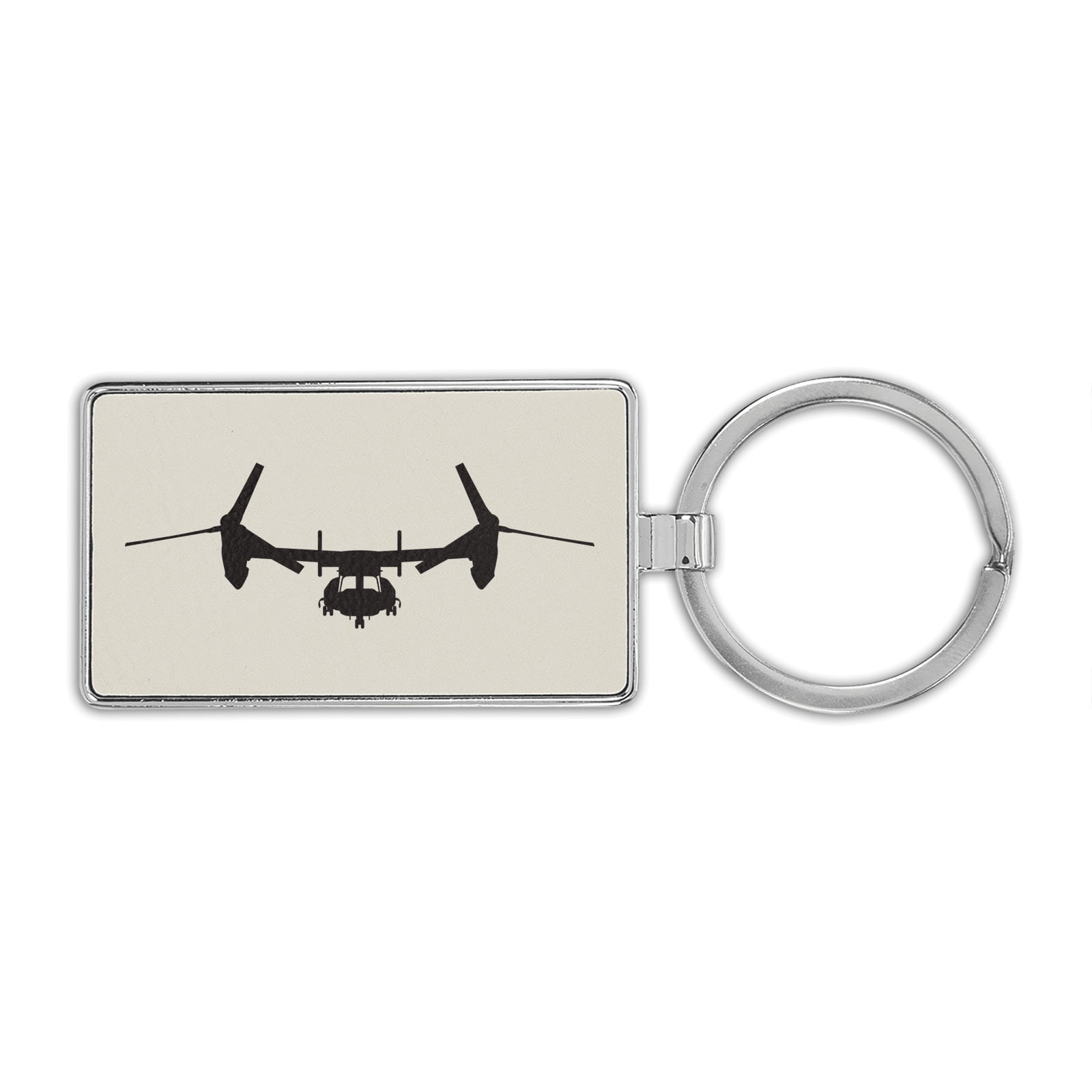 Front V-22 Osprey Premium Leatherette Keychain stol vtol vertical ...