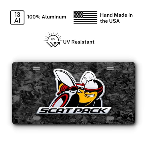 Front Vanity Plate for Scat Pack Vehicles - Mopar Officially Licensed ...