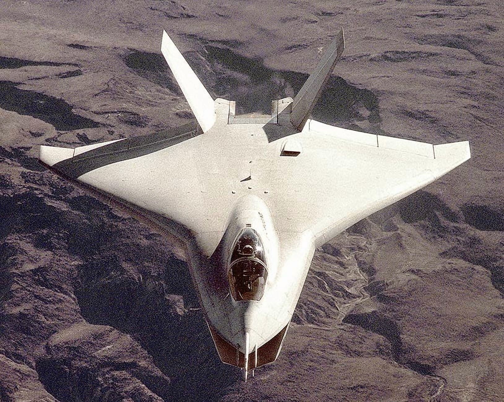 Front View of X-32 JSF Joint Strike Fighter - 20x30 Inch Laminated ...