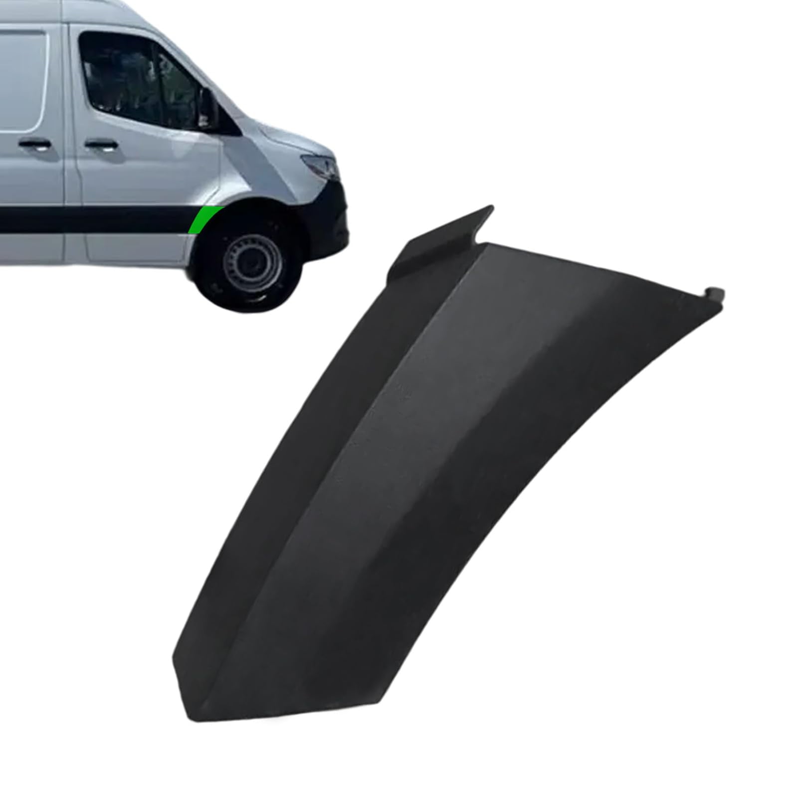 Front Wheel Arch Molding RRF12 Trim Panel Black Plastic Side Molding ...