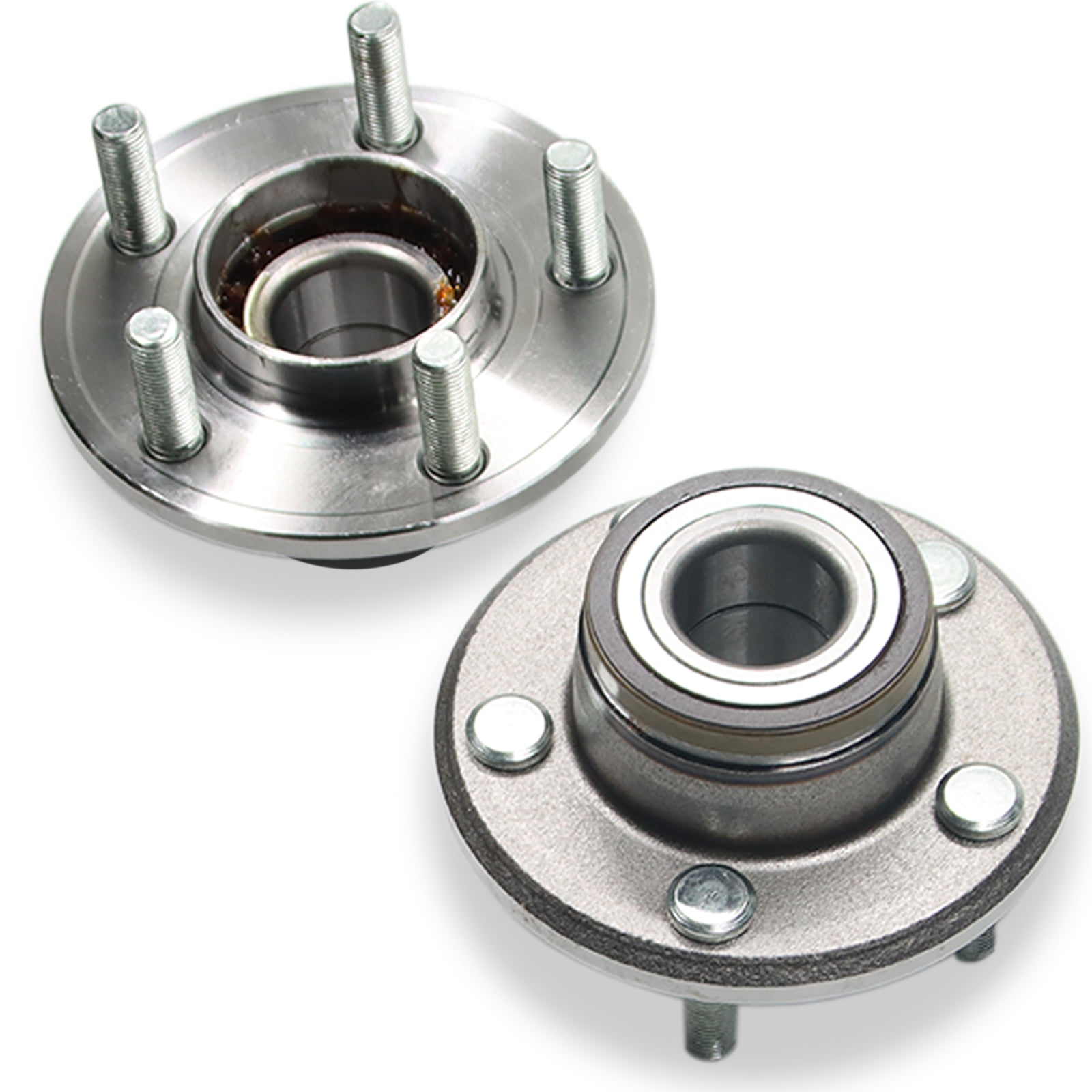 Front Wheel Assembly - 5 Circle Flange - Stainless Steel Construction-2 ...