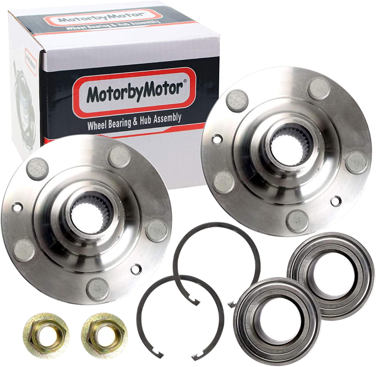 Front Wheel Bearing Hub Assembly Fits for 2006-2012 Ford Fusion ...