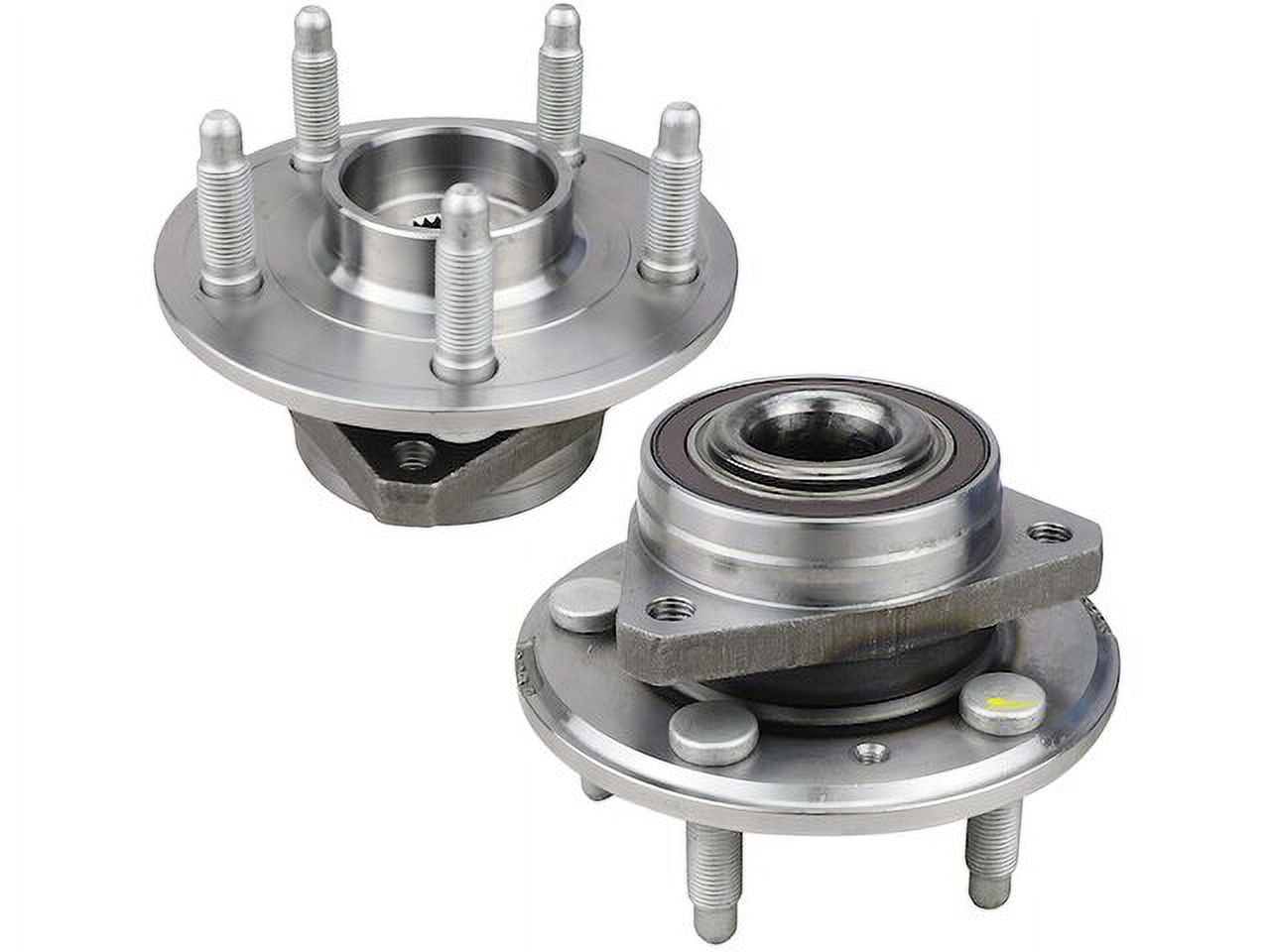 Front Wheel Bearing Hub Assembly Set of 2 - Compatible with 2010 - 2017 ...
