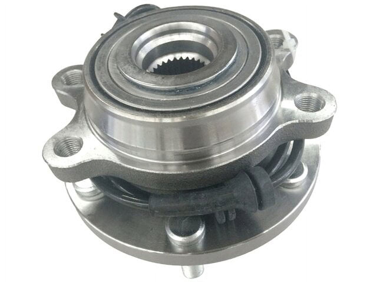 Front Wheel Hub Assembly - Compatible with 2009 Suzuki Equator 4WD ...