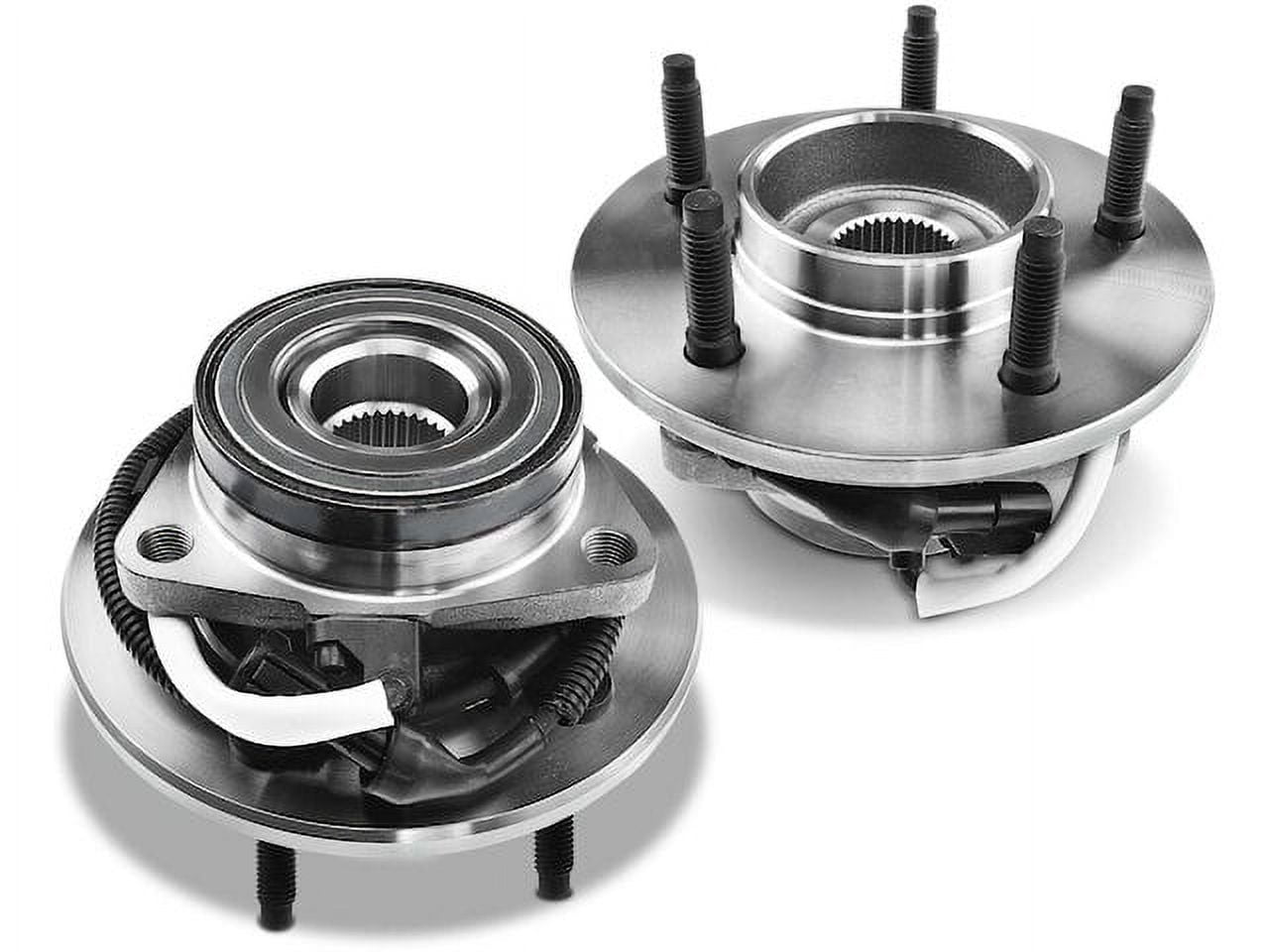 Front Wheel Hub Assembly Set 2 - Compatible with 1997 - 2000 Ford F-150 ...